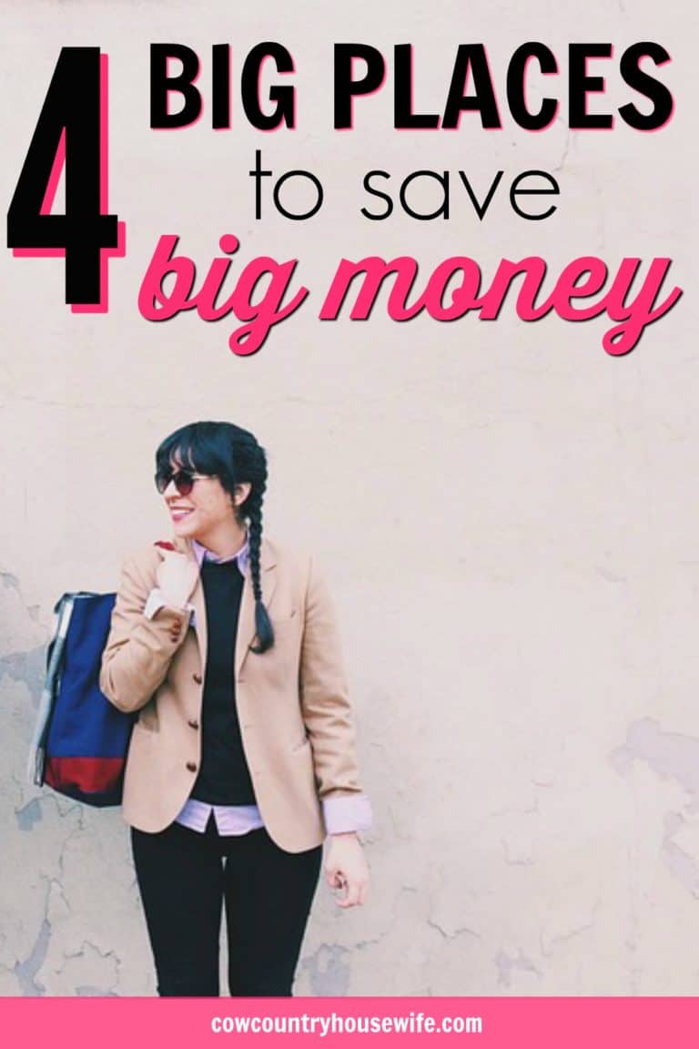 4 Big Places to Save Big Money