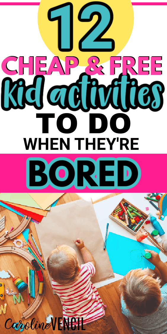 How to Solve Your Kids' Boredom While They're at Home