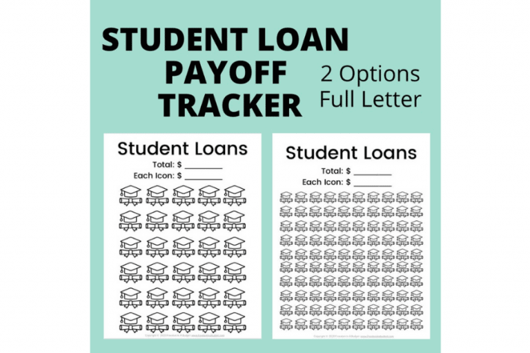 25 Debt Tracker Printables to Help You Payoff Debt Faster